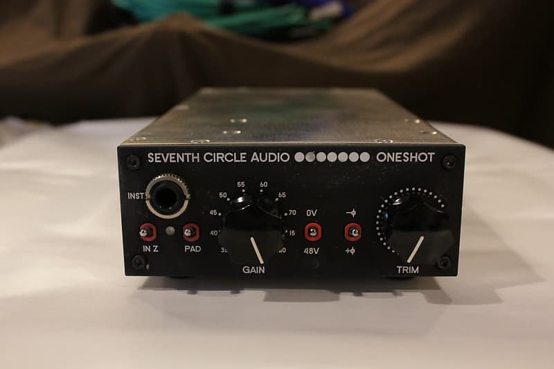 Seventh Circle Audio A12B Preamp with OneShot Chassis PC01 | Reverb