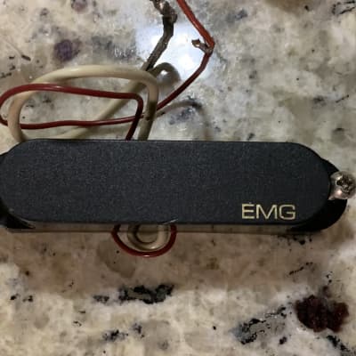 EMG Strat Single Coil Pickup - Black | Reverb