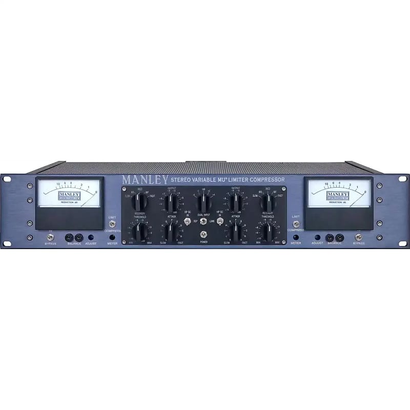Manley Stereo Variable Mu Compressor - Mastering Version with | Reverb