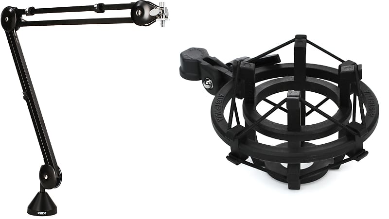 Rode PSA1 Desk-mounted Broadcast Microphone Boom Arm Bundle | Reverb