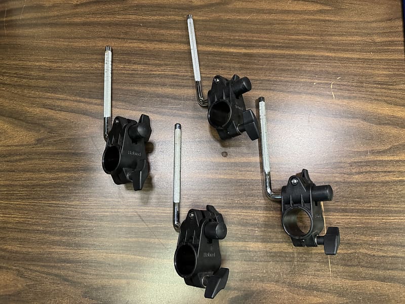 Roland MDH V-Drum 1.5 inch Rack Clamp + L Arm - 4 Pack - Pad | Reverb