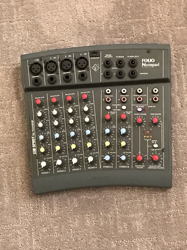 Soundcraft Spirit Notepad Mixer | Reverb