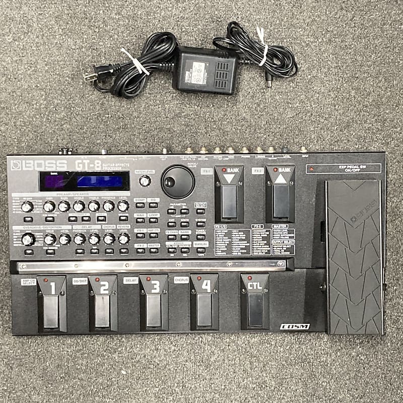 Boss GT-8 Guitar Multi-Effects Processor | Reverb