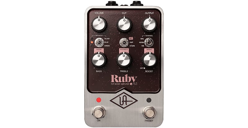 Universal Audio UA-RUBY '63 Top Boost Amplifier | Reverb
