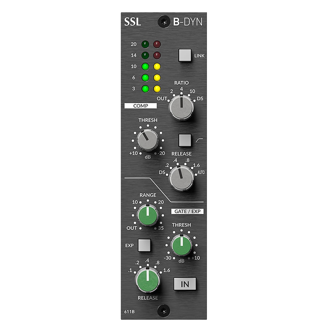 Solid State Logic SSL B-Dyn 500-Series Dynamics Module | Reverb