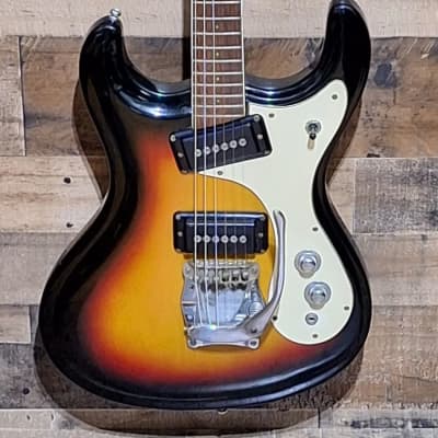 Hallmark 60 Custom "MOSRITE " style guitar with Factory | Reverb