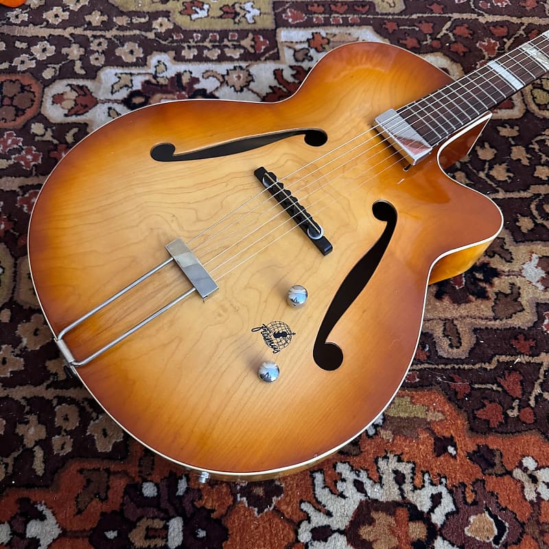 Vintage 1950s 1960s Framus Stella 5/53-59 Sunburst Electric | Reverb