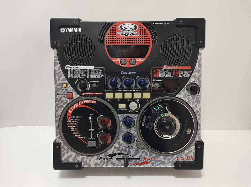 Yamaha DJX-IIb Rythym Sequencer Synthesizer Scratch Pad | Reverb