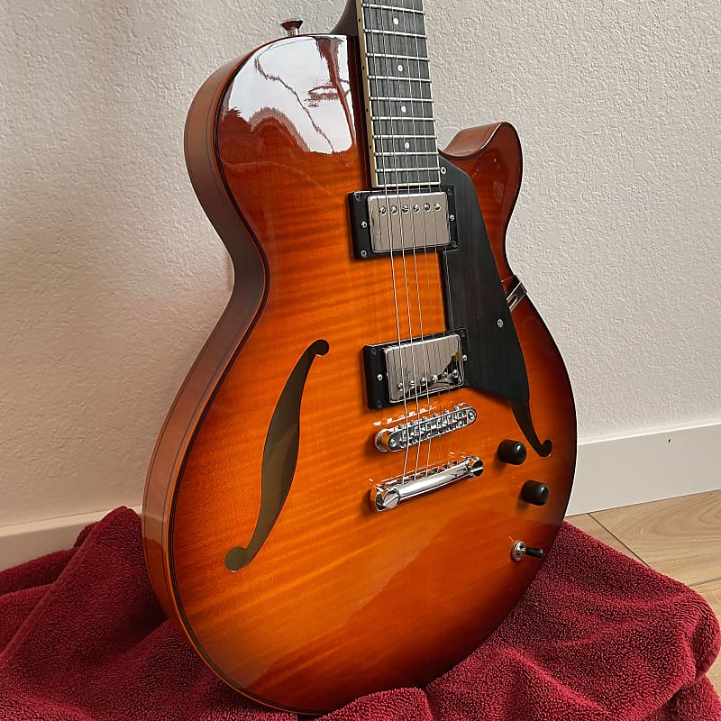 Sadowsky Semi-Hollow-2018 2018 - Sienna Burst | Reverb