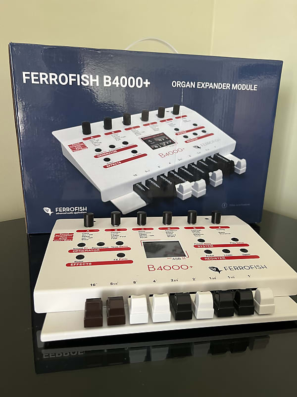 Ferrofish B4000+ Hammond organ module with live drawbars | Reverb