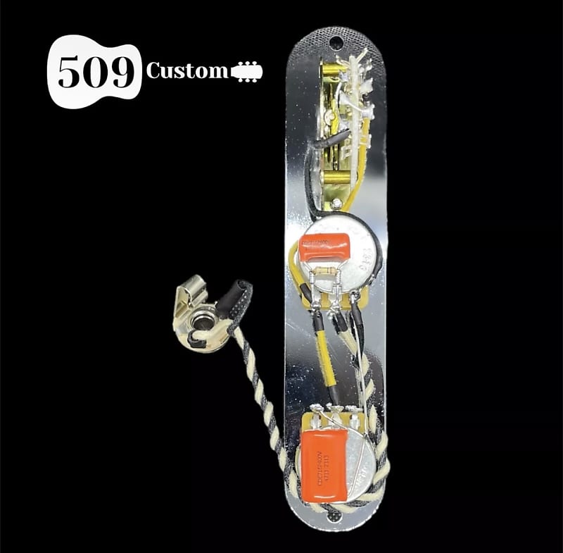 509 Custom Telecaster 4-Way Switch Wiring Kit W/ Control | Reverb