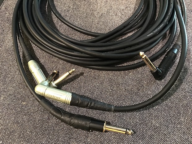 Mogami Cable Black/gold | Reverb