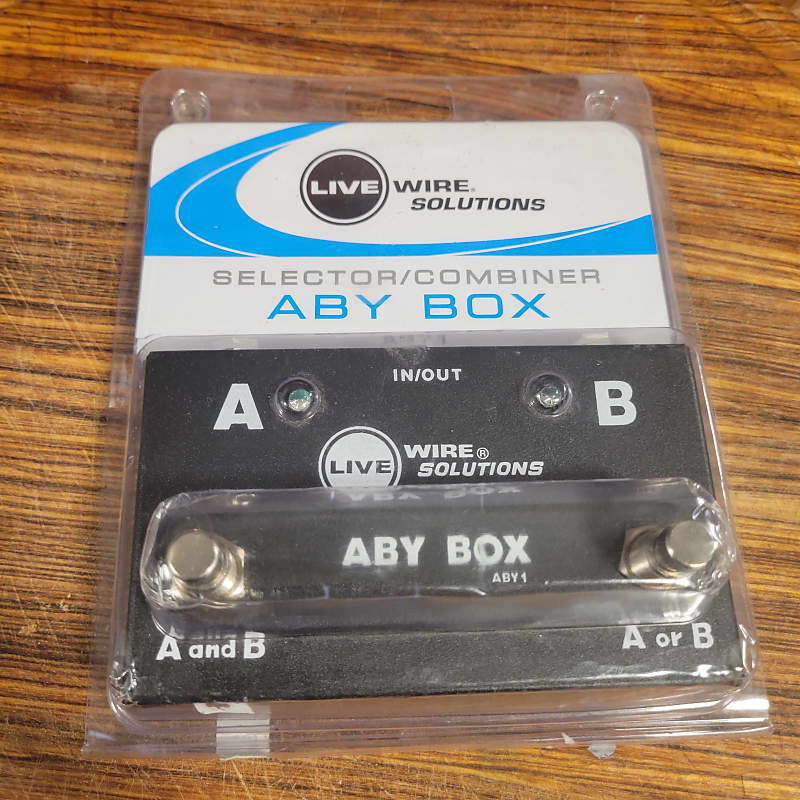 Live Wire Solutions ABY1 ABY Box Selector/Combiner 2020s - | Reverb