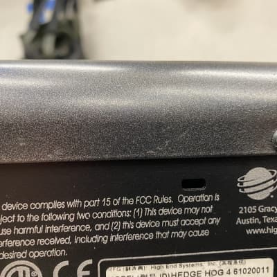 High End Systems Hedge Hog4 Hog 4 tour Lighting Console | Reverb