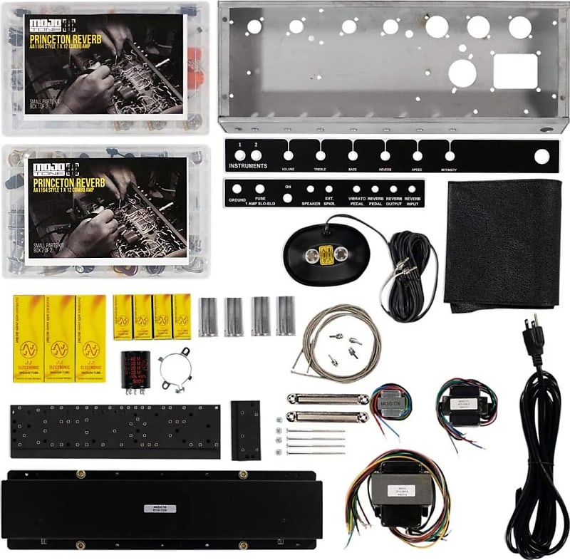 Blackface Princeton Reverb® Style Guitar Tube Amp Kit | Reverb
