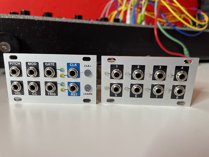 Intellijel MIDI 1U and CVx Expander MIDI to CV Eurorack | Reverb