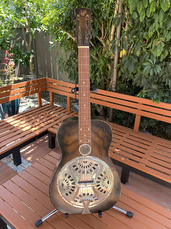 Dobro Model 27 Cyclops wood body 1933 Sunburst | Reverb