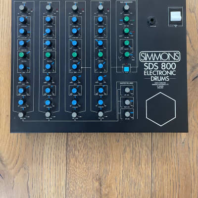Simmons SDS 800 | Fully analog drums 1986 - Black | Reverb