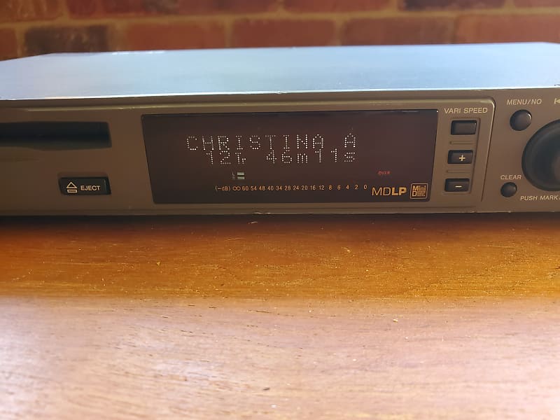 Sony MDS-E12 professional minidisc deck May 2004 - Black | Reverb