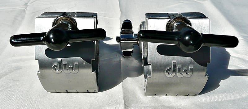 Qty 2) DW 1.5 in. Rack Clamps with Eyebolt - PV Music Drum | Reverb