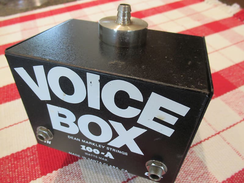 VOICE BOX 100-A 1970's - TALK BOX - USA | Reverb