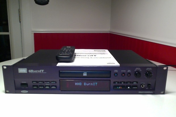 HHB CDR 830 "Burn It" CD recorder. | Reverb