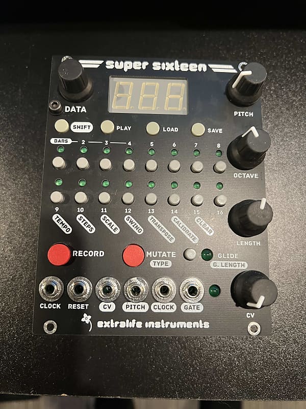 Extralife Instruments Super Sixteen sequencer 303 style | Reverb