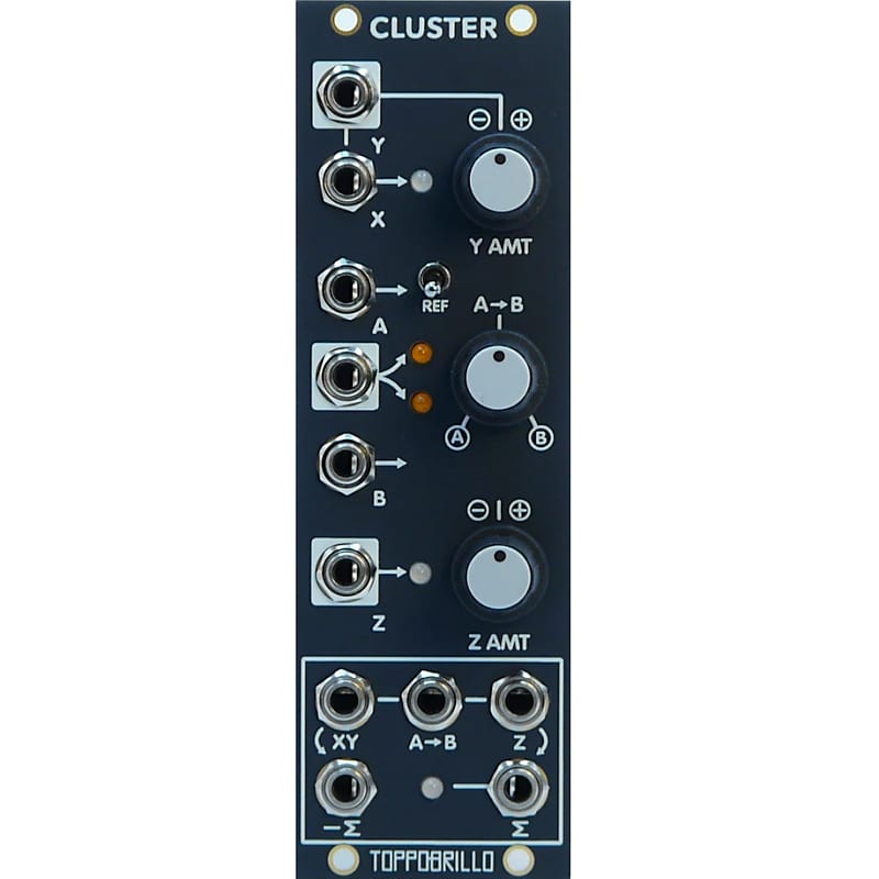 Toppobrillo - Cluster Black (Eurorack) [CLEARANCE] | Reverb