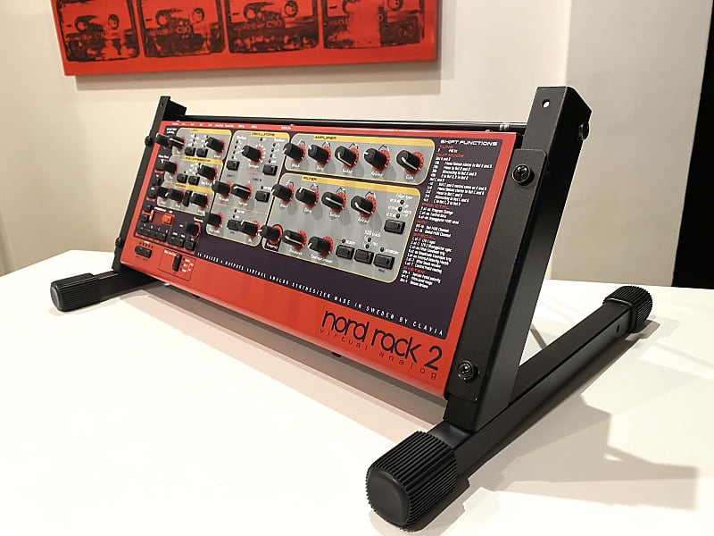 Nord Rack 2 Virtual Analog Synthesizer + Rack Ears and | Reverb Italia