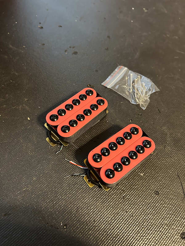 Unknown Pink Humbucker Set 2000s - Pink | Reverb