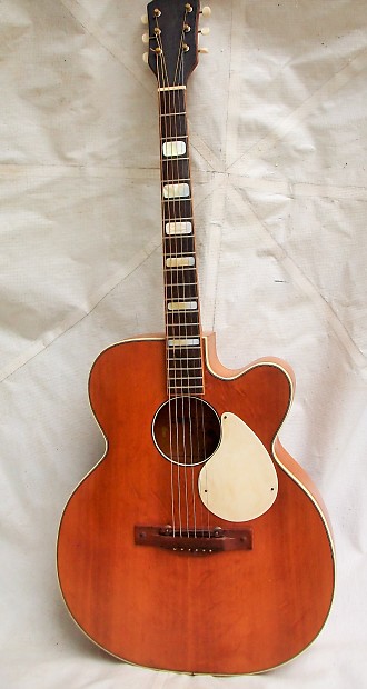 Kay 24 Jumbo Cutaway Arch Top 1959* Flame Maple ~SALE~ | Reverb