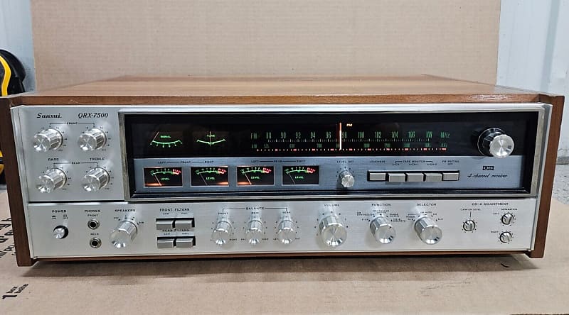 Sansui QRX-7500 Quadraphonic Stereo Receiver *Recapped And | Reverb