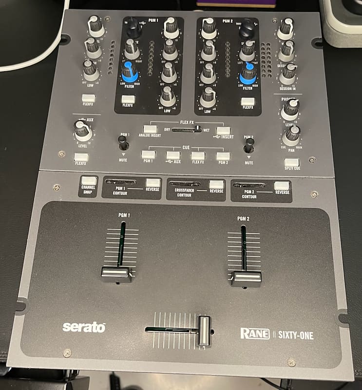Rane Sixty Two Mixer w/ Serato - Black | Reverb