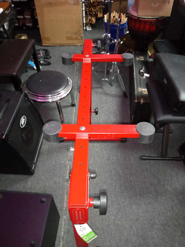 K&M 18820 Omega Pro Keyboard Stand - Ruby Red | Reverb