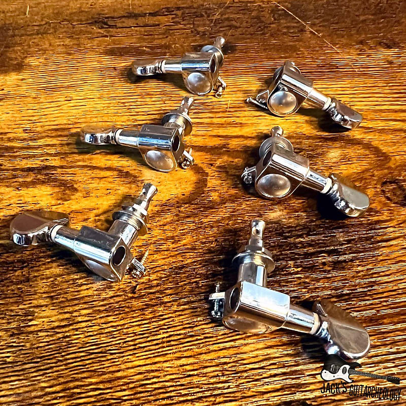 Spade-Key 3x3 Tuners 10mm Set (Chrome - 1990s) | Reverb