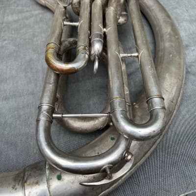 Frank Holton Sousaphone circa 1930s - Silver-plated | Reverb
