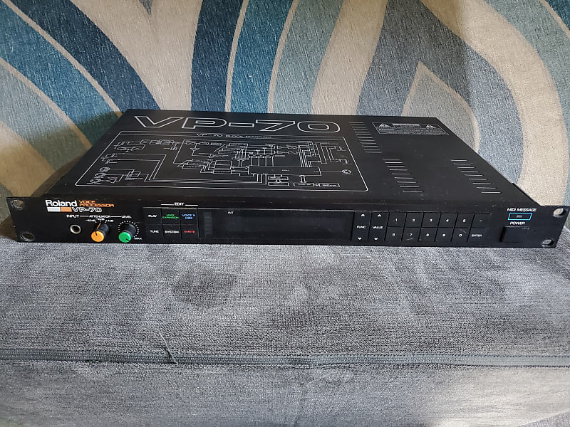 Roland VP-70 VOICE PROCESSOR 1980's - Black | Reverb