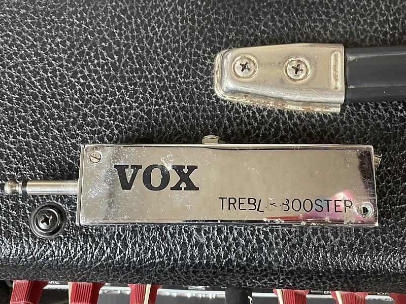 Vox Treble Booster 1960s - Chrome | Reverb