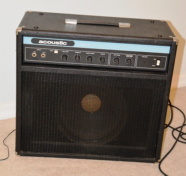 Acoustic Control Corp. Model 117 1x12 Amp. Made in USA. | Reverb