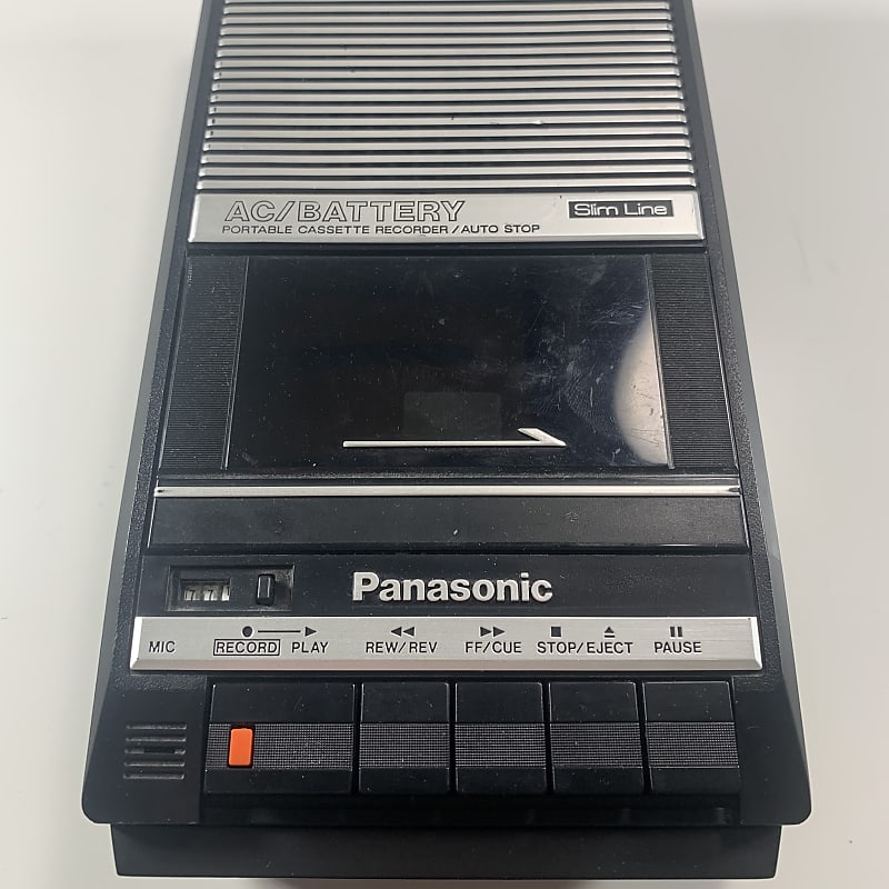 Vintage Panasonic Cassette Tape Recorder Player | Reverb