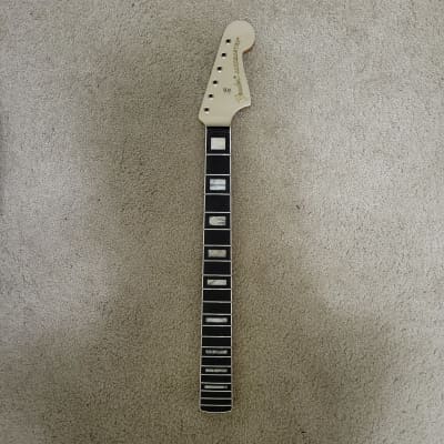 Fender Jazzmaster Neck, Block Inlays, Binding | Reverb