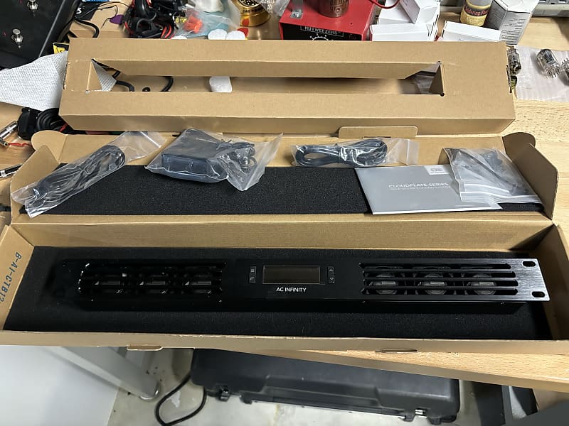 AC Infinity Cloudplate T1 Quiet Fan Cooling Fan System 1U, | Reverb