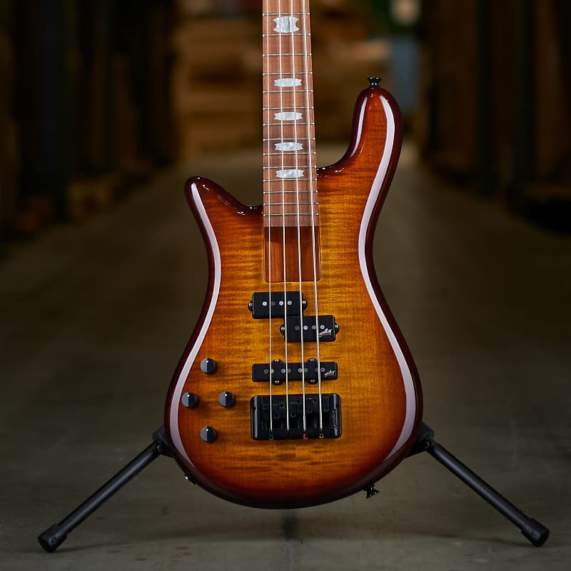 Spector EuroBolt 4 - Tobacco Sunburst Gloss - Left-Handed | Reverb