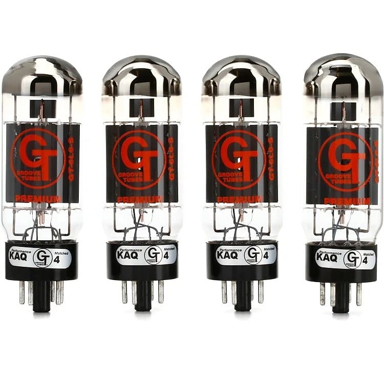Groove Tubes GT-6L6-S Medium, Matched Quartet | Reverb