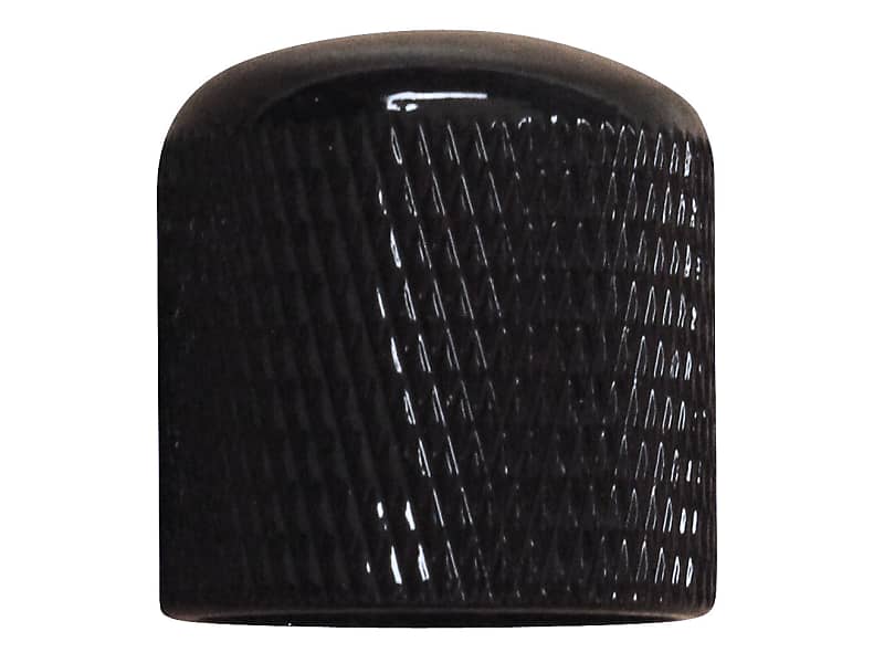 Dome knobs for knurled shafts (metric size) - Black | Reverb