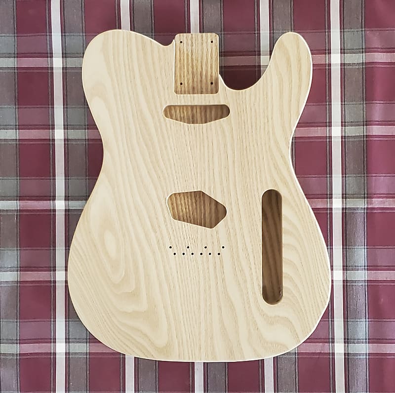 Woodtech Routing 2 pc Catalpa Arm & Belly Cut Telecaster Body | Reverb