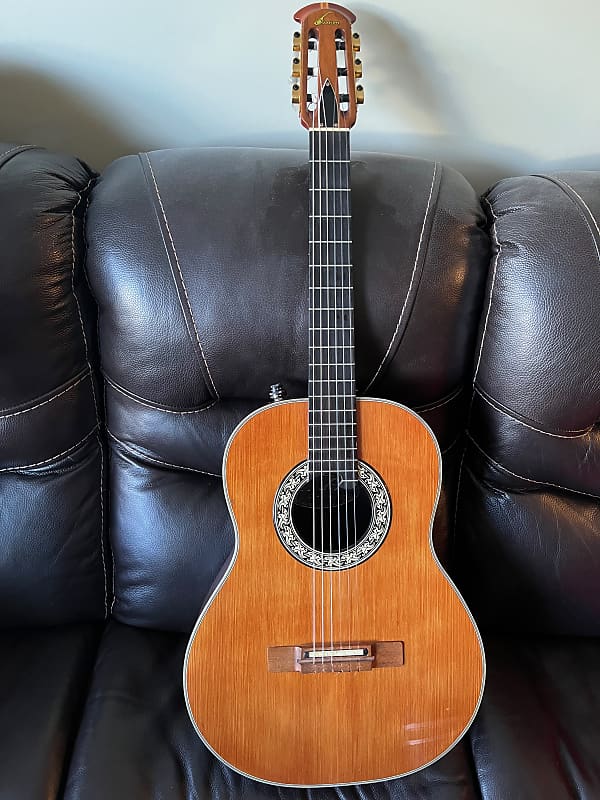Vintage Ovation 1613 Electric Classical Guitar with orig. | Reverb