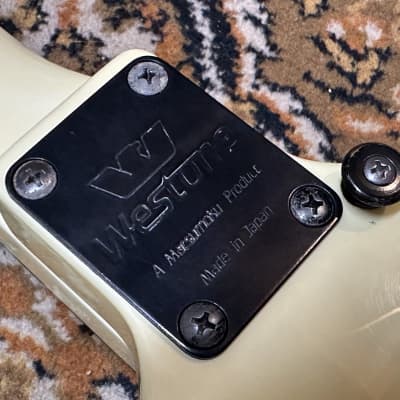 Westone Dynasty w/ original case 1985 - Red Pinstripe MIJ | Reverb