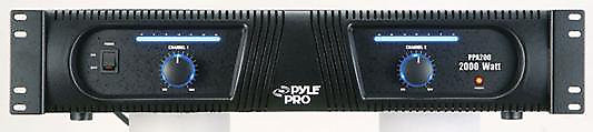 Pyle PPA200 19" Rack 2000 Watt Professional DJ Power | Reverb