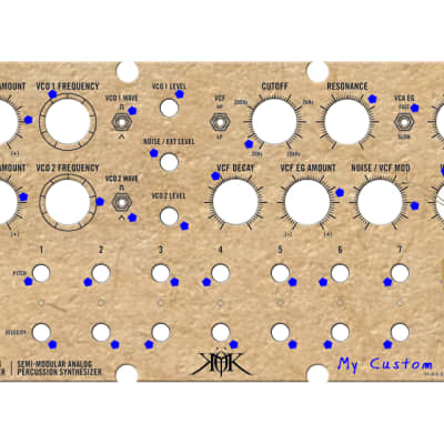 Moog DFAM Blank Patch / Preset Overlay Set ( Pack of 20 ) | Reverb